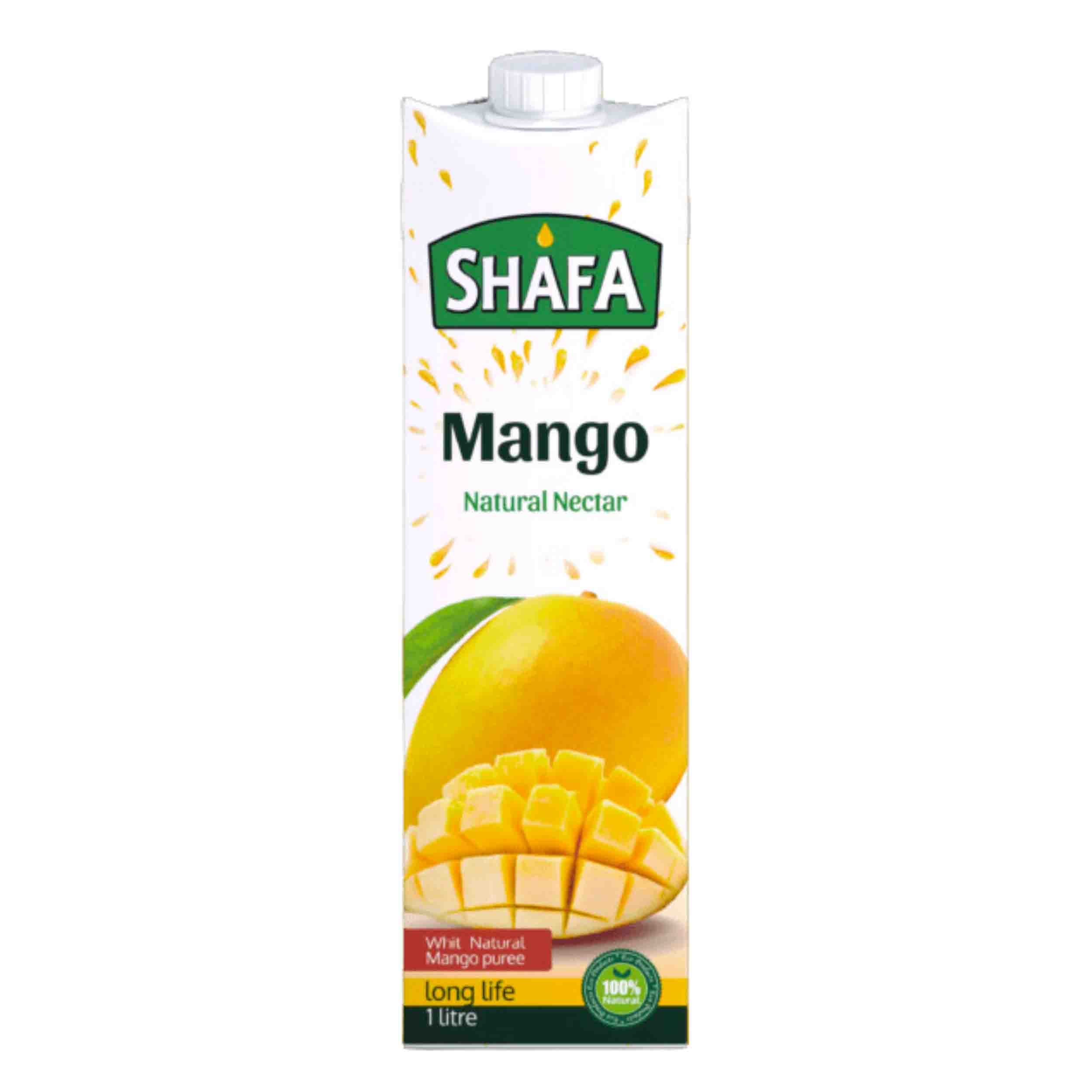 Shafa Natural Nectar – Mango – Marcella Distribution Ltd.